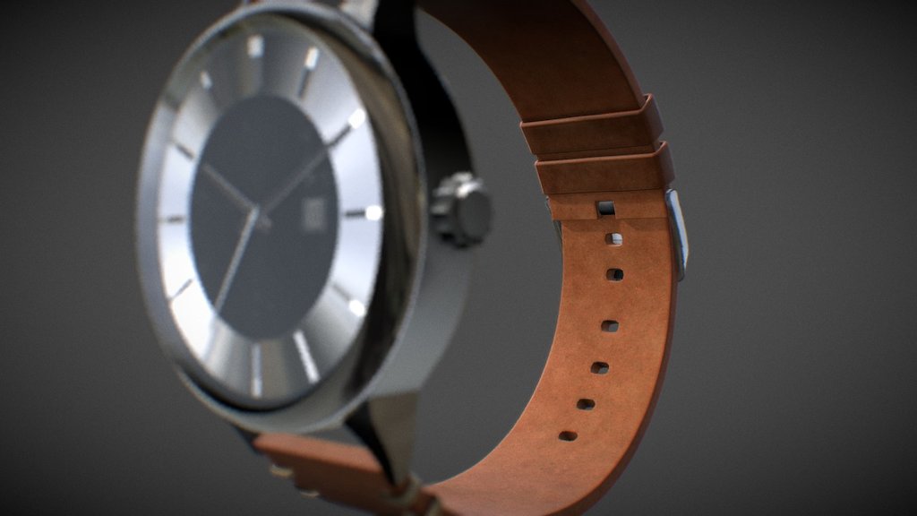 Daniel Klein Watch - 3D model by davidellercgi [90c461e] - Sketchfab