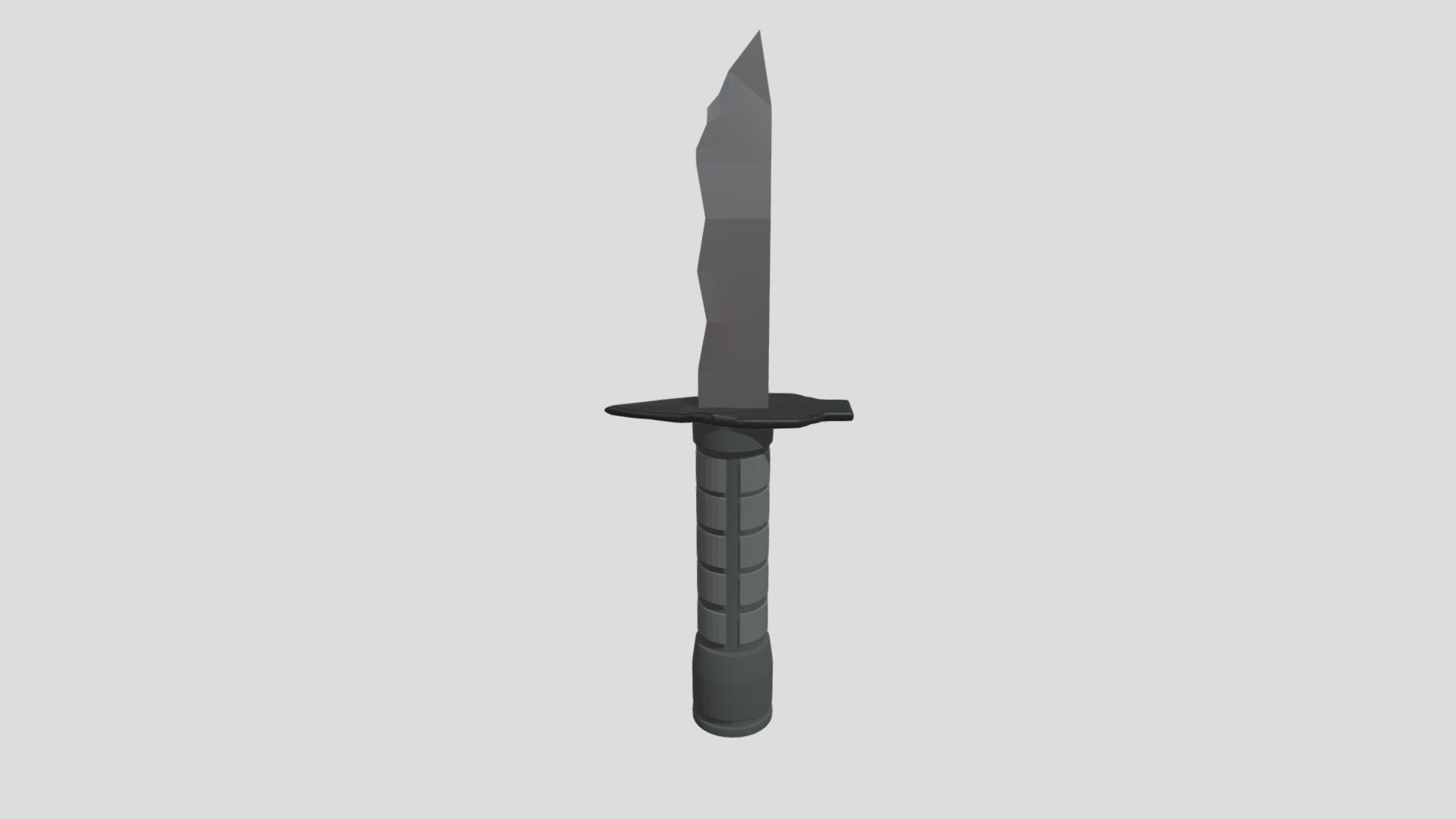 Low Poly Knife - Download Free 3D model by Stickman (@Stickman_moddeler ...