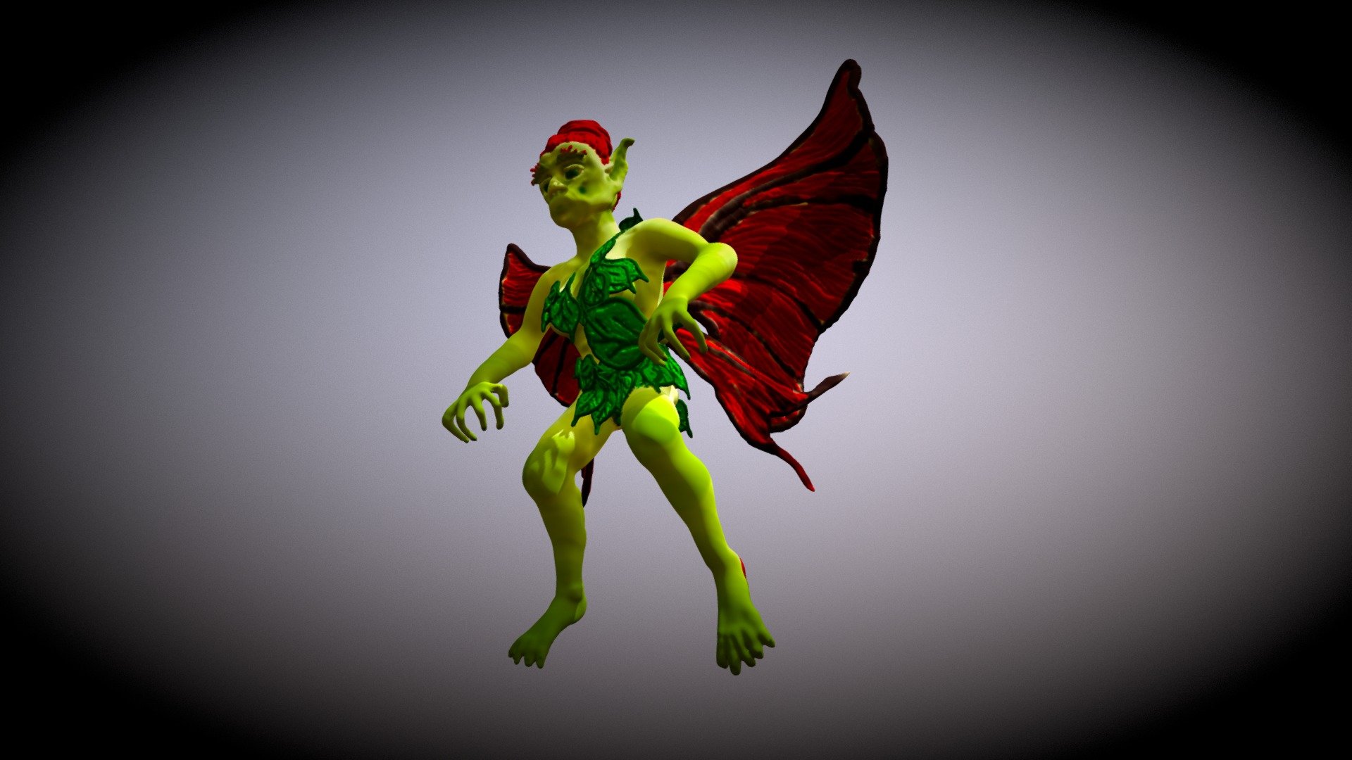 Gargoyle Fae - 3D model by blanche.ballard [90c5dc9] - Sketchfab