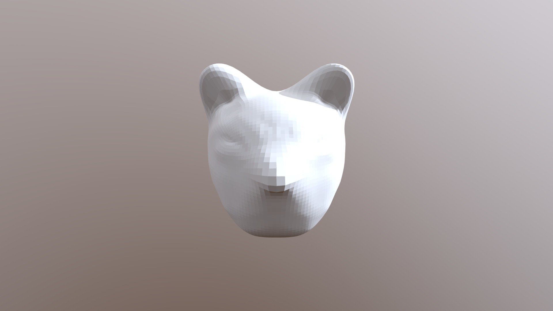 Cat Head 00 - 3D model by ez3Dz [90c8697] - Sketchfab