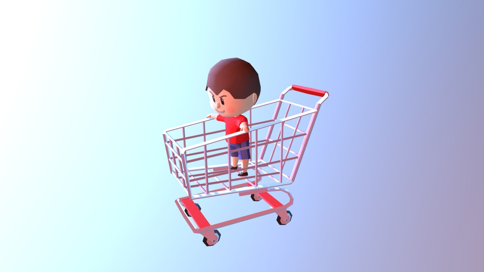 Cart Left Turn Anim - 3D model by camcouto [90c8bc3] - Sketchfab