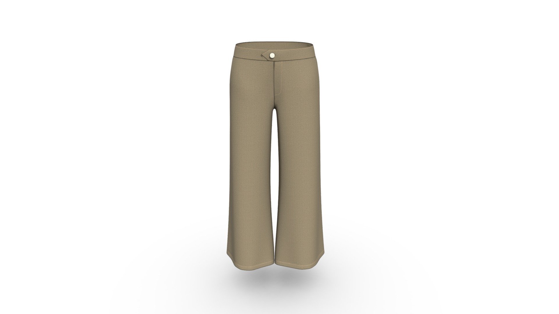 Women Fashionable Woven Pant - Download Free 3D model by BINARYCLOTH ...