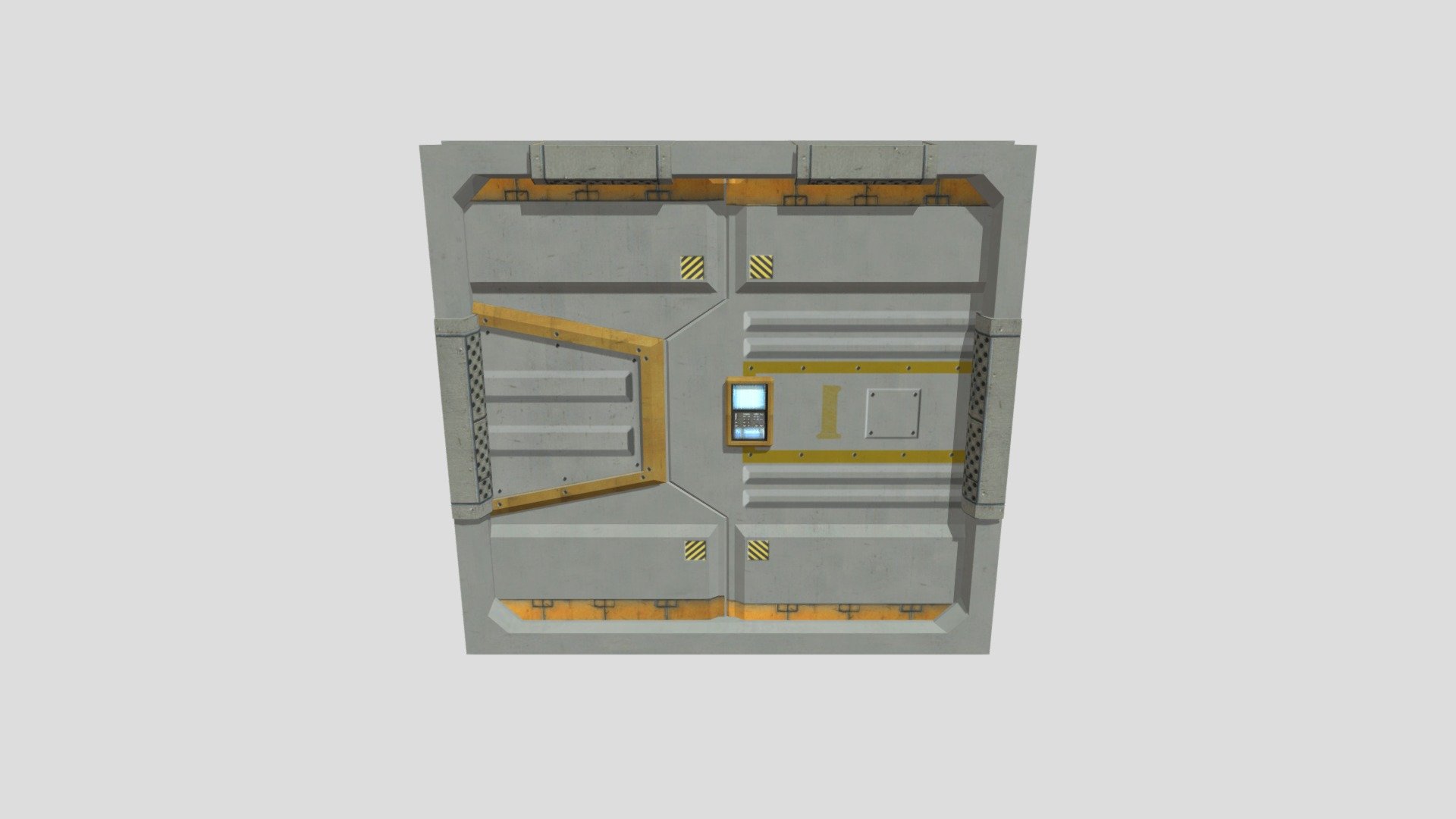 Sliding Blast Door - 3D model by Prodestroyer8 [90c9cd2] - Sketchfab