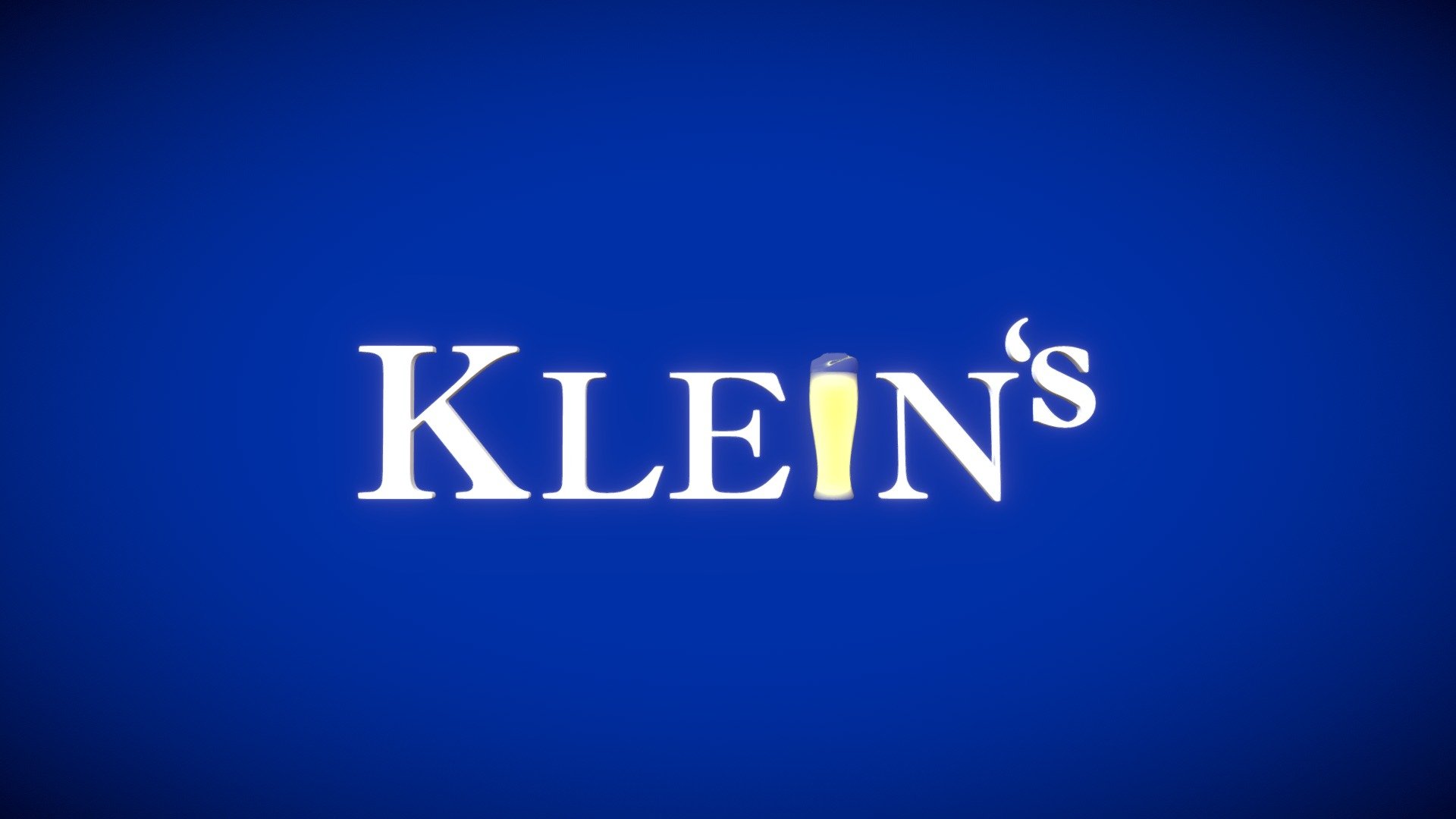 Klein's Logo 3D - Blanc - 3D model by Kiklox [90ca37a] - Sketchfab