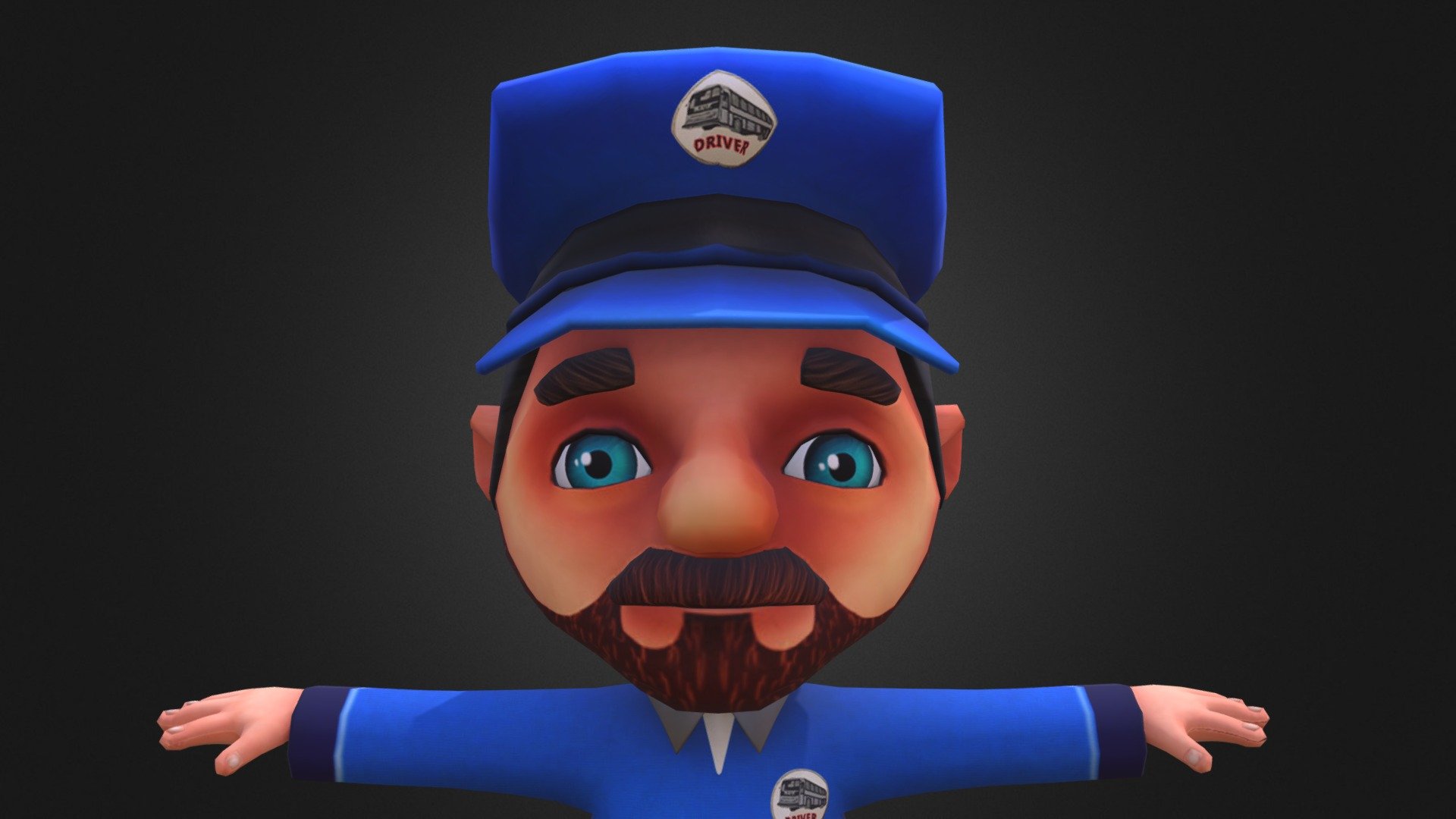 BUS DRIVER - 3D model by cgwings (@chandansingh512) [90ca411] - Sketchfab