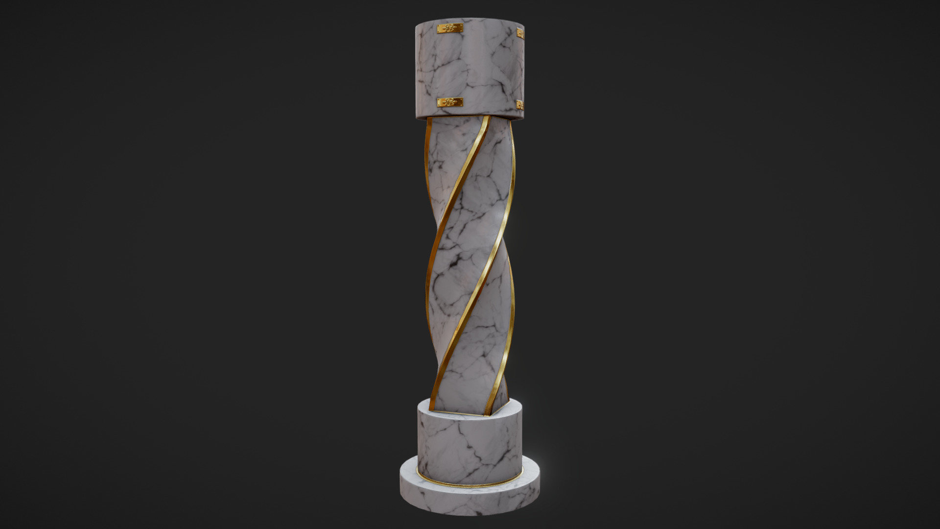 MarbleColumn - 3D model by Anthony (@antoman29) [90cd561] - Sketchfab