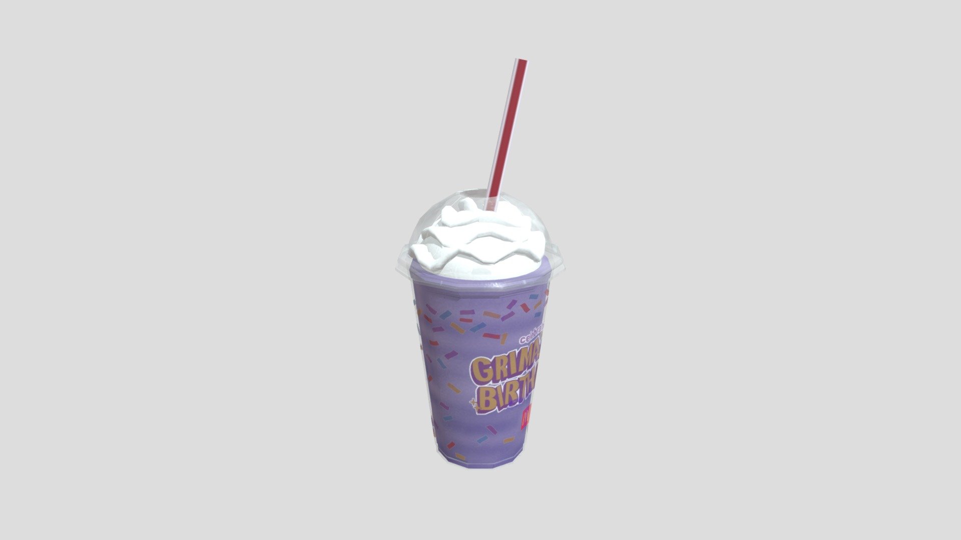 Grimace shake - Download Free 3D model by THEOGKING [90ce586] - Sketchfab