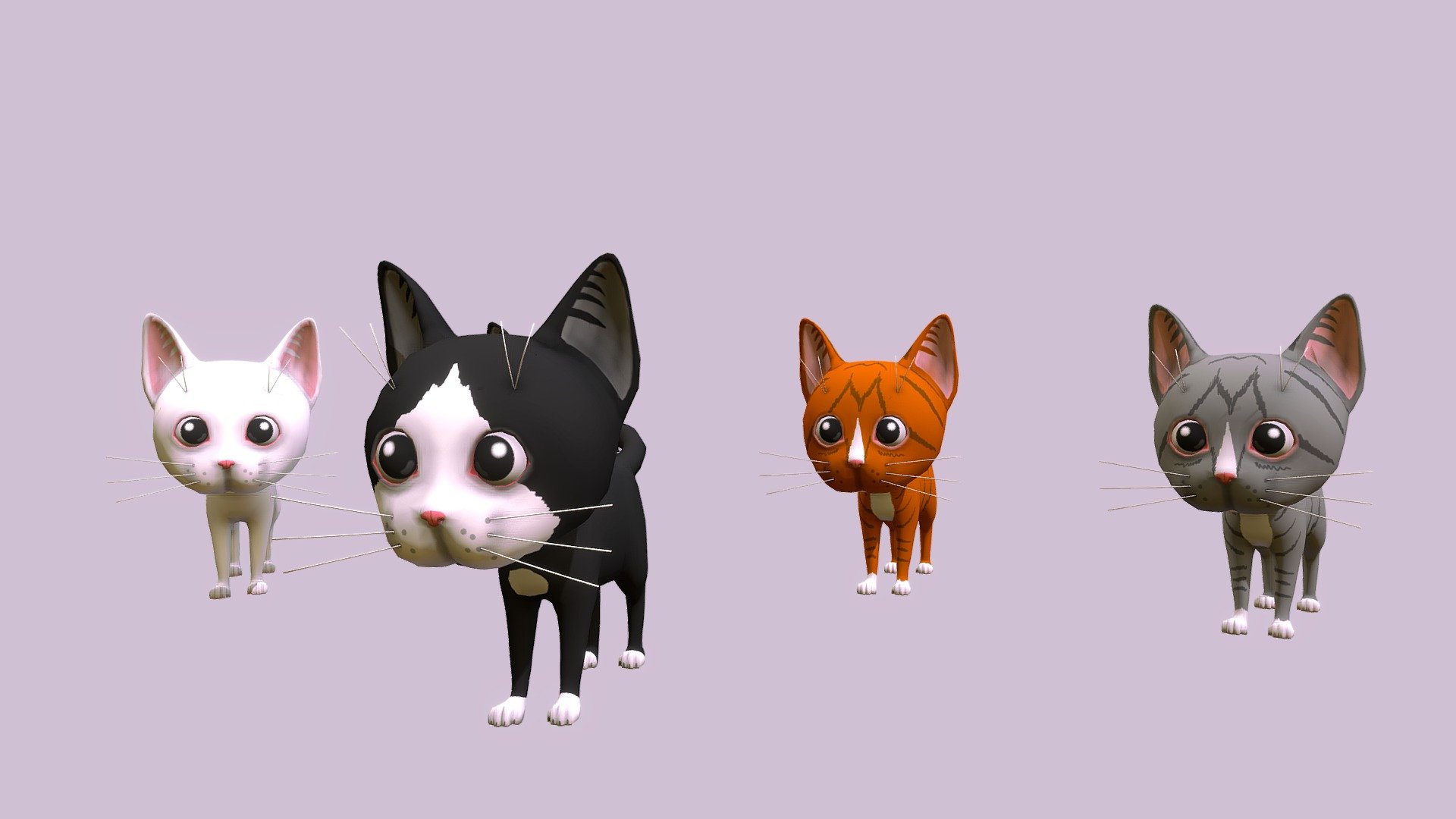Cute Kitten Tito - Buy Royalty Free 3D model by RedDeer (@billl90 ...