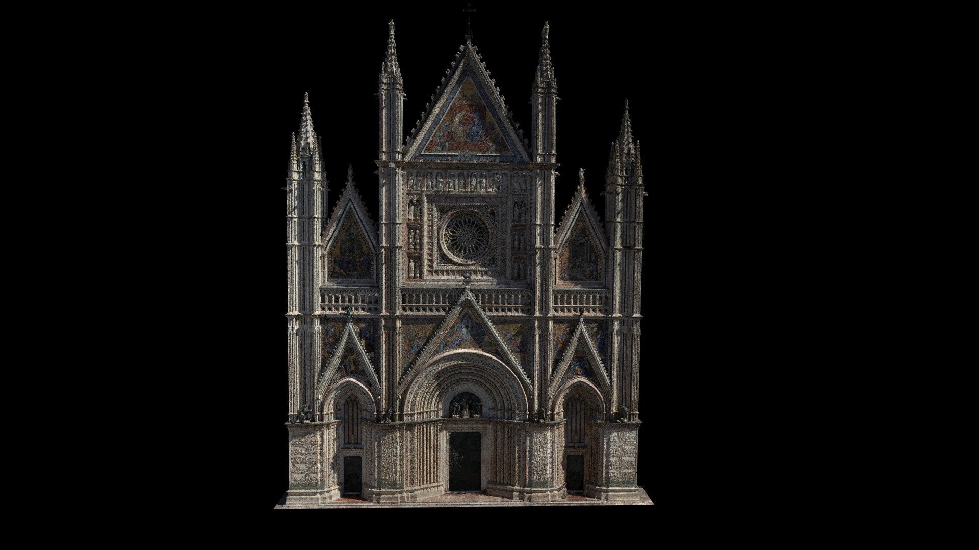 Duomo_Orvieto_Ext_30mm-SoloFacciata - 3D model by futuradigitallab ...