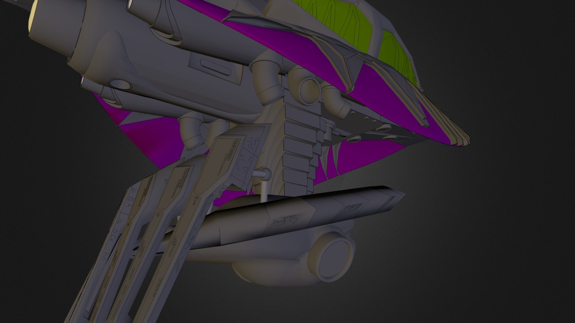 Automous Alien Drone Robot - 3D model by 3DCloud.company (@3dcloud ...