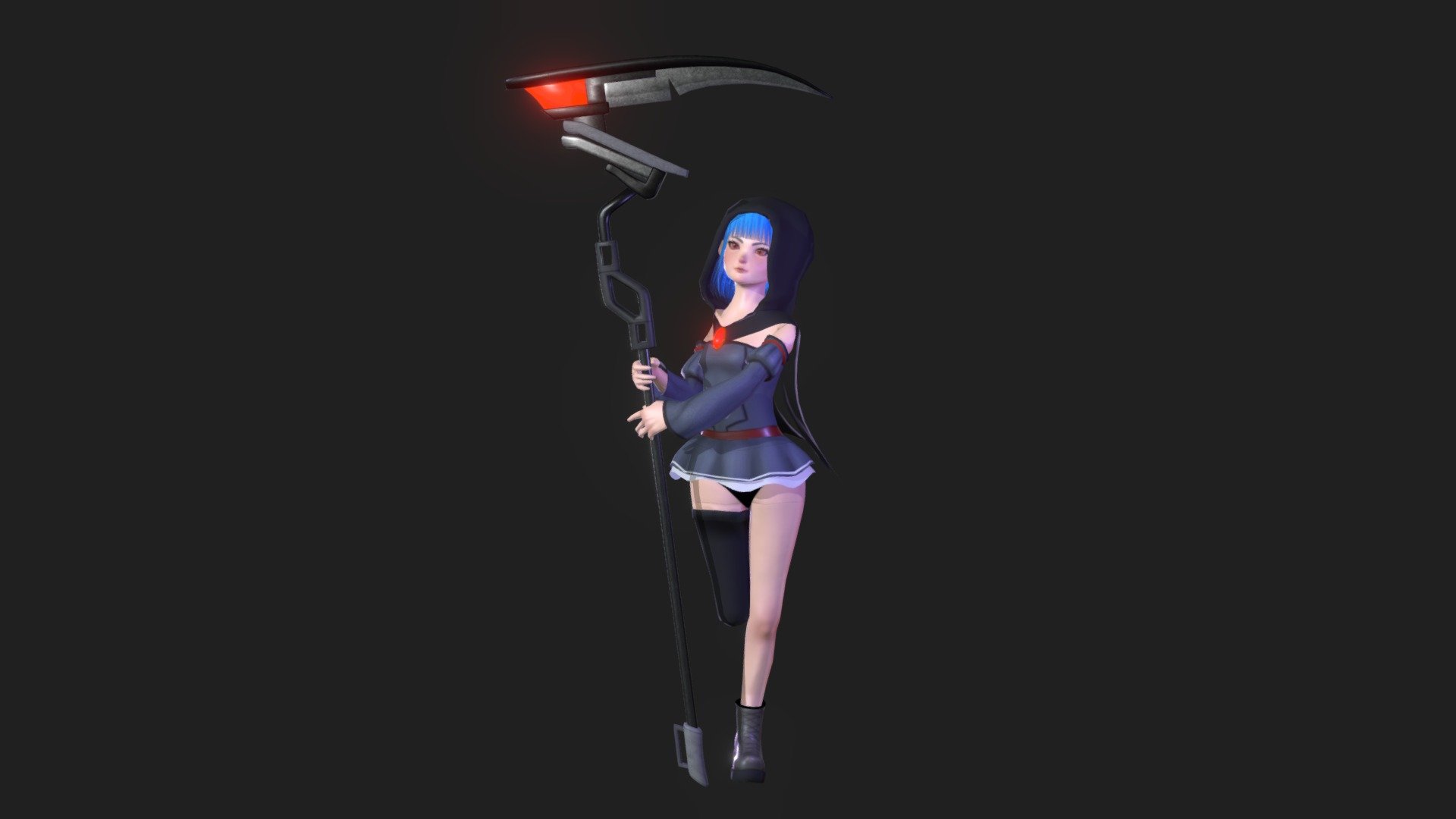 The Reaper - 3D model by Eleonora Vecchi (@bloodytoffee) [90d1496 ...