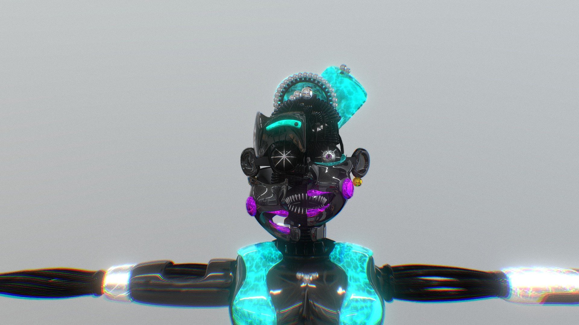ballora glow withered - Download Free 3D model by puploora (@jamie.t ...