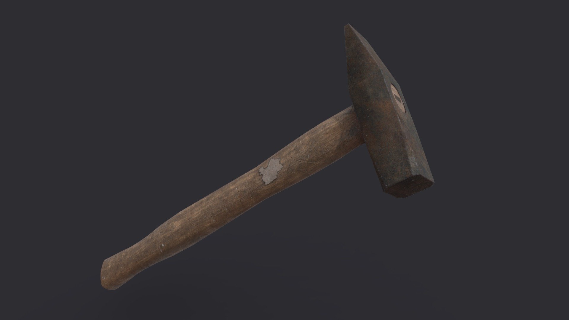 Old Rusty Hammer - 3D model by PjotrCleys [90d36d5] - Sketchfab