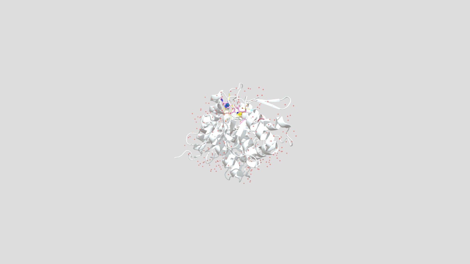 Penicillin-binding protein and meropenem - 3D model by ...