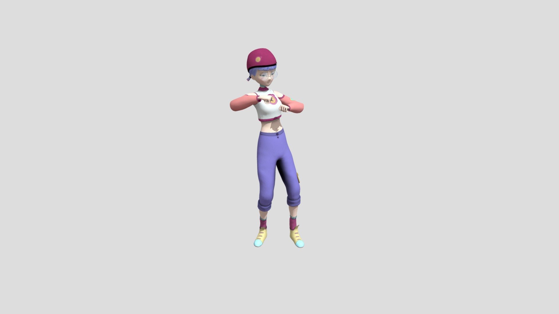Dancing Girl - 3D model by rechelmay34204r [90d40f6] - Sketchfab
