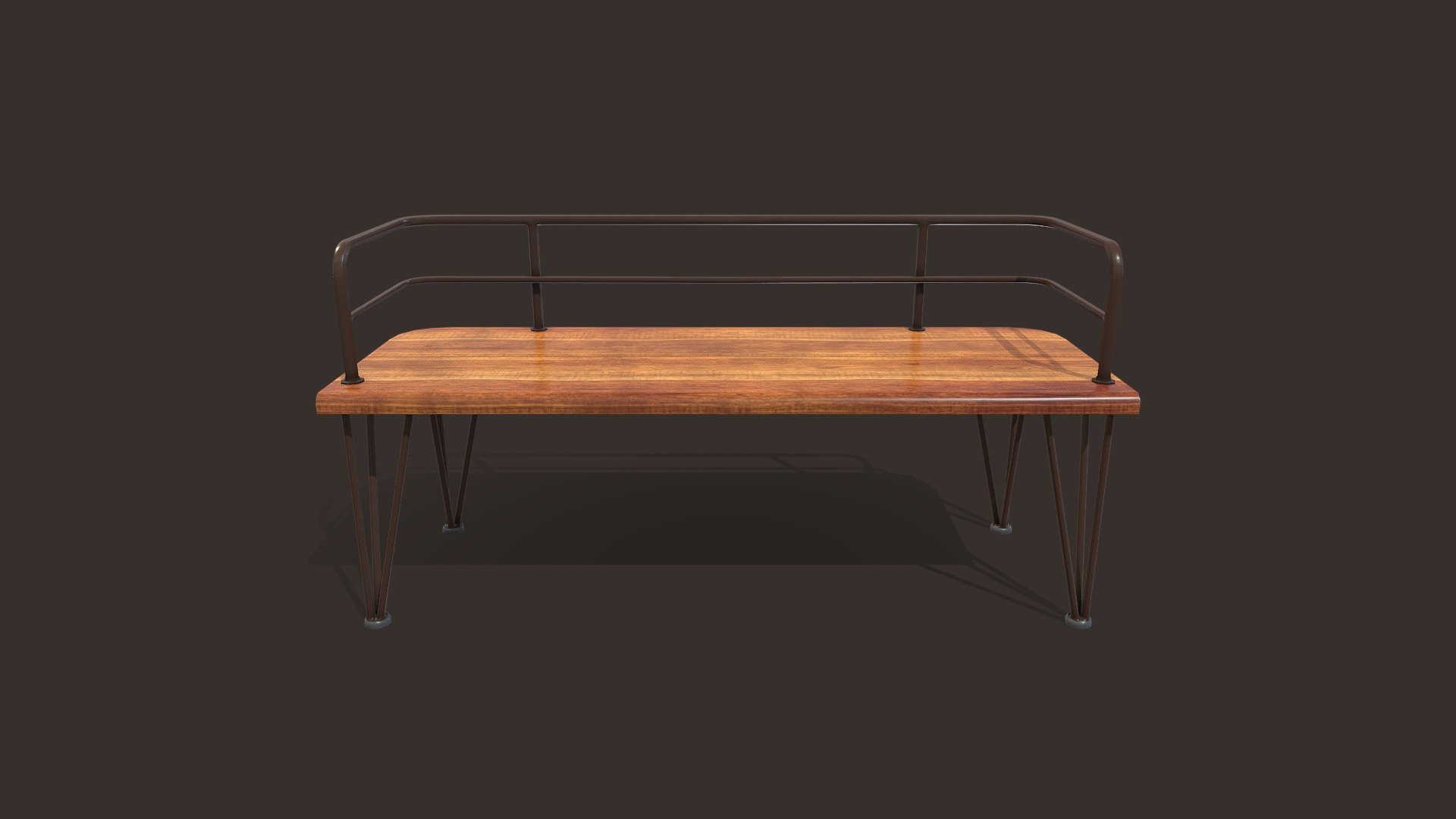 Outdoor bench - Buy Royalty Free 3D model by MDgraphicLAB [90d47a8 ...