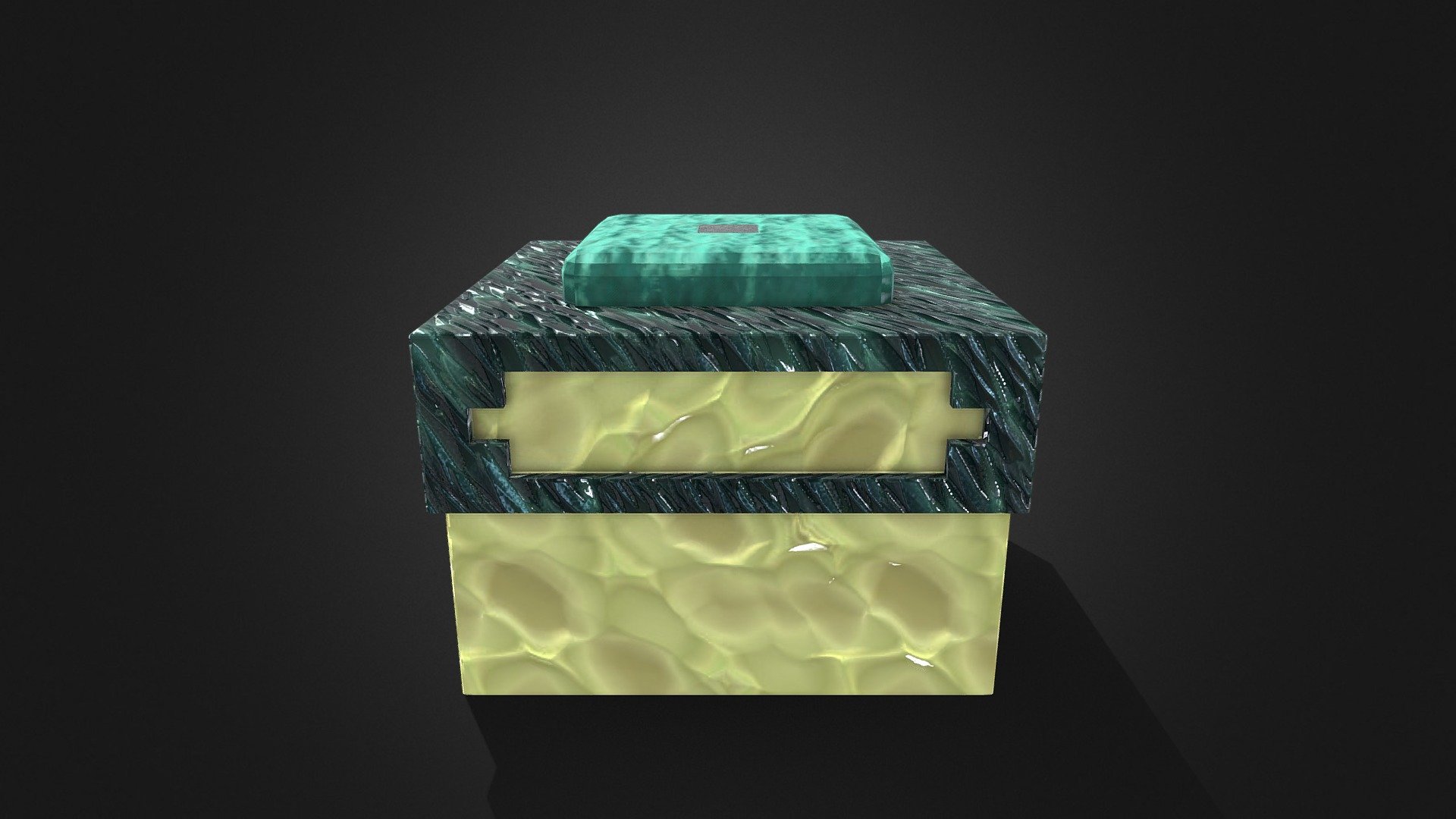 Minecraft End Portal - 3D model by Rares Orza - skypro86 (@skypro86 ...