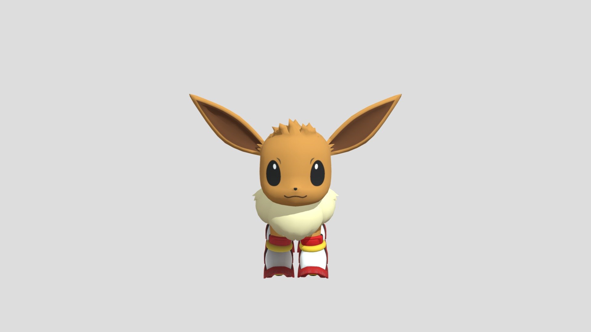 Eevee test model - Download Free 3D model by Sonic the Hedgehog Fan ...