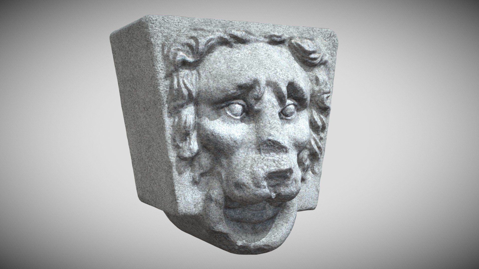 Old Lion Head Keystone - Download Free 3D model by andrdudka [90d7d4a ...