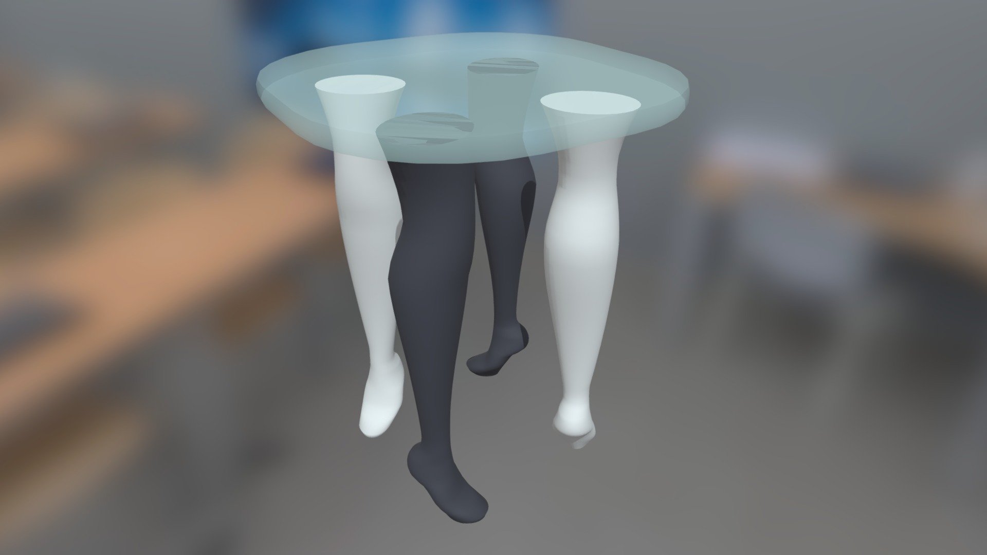 Table With Legs - Download Free 3D model by milaink [90d9cd7] - Sketchfab
