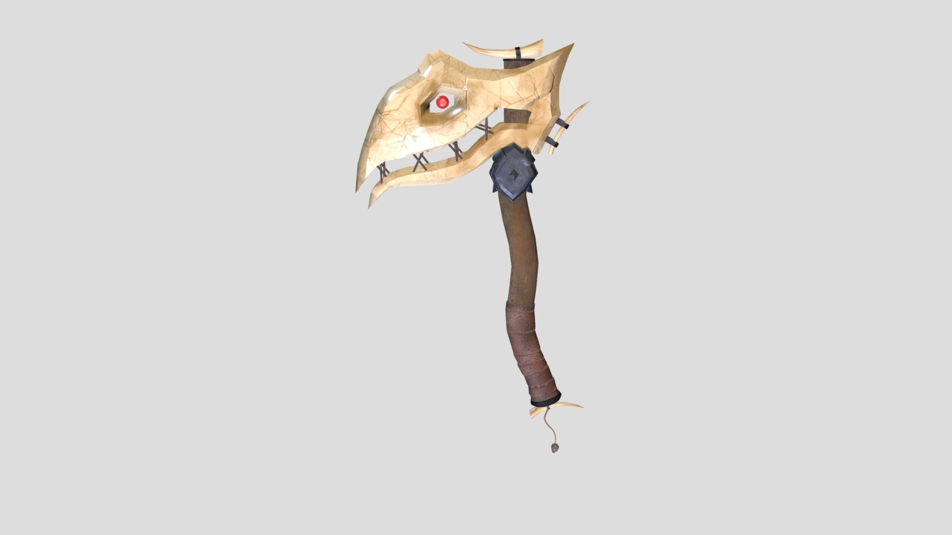 Abyss Staff - Download Free 3D model by iolana [90da5c0] - Sketchfab