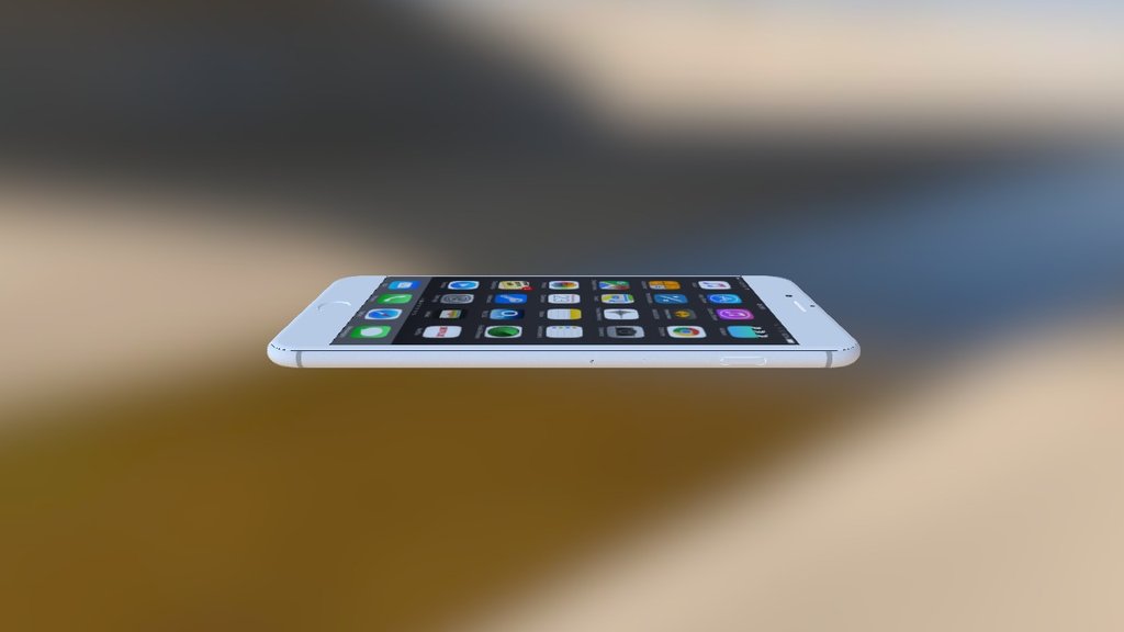 Smartphone - 3D model by Creative Market (@creativemarket) [90dd503 ...