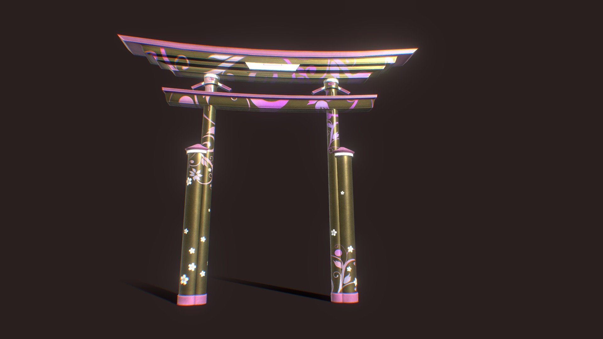 ⛩️ Japanese Tori ⛩️ - Download Free 3D model by Titank (@Titank_Crealis ...