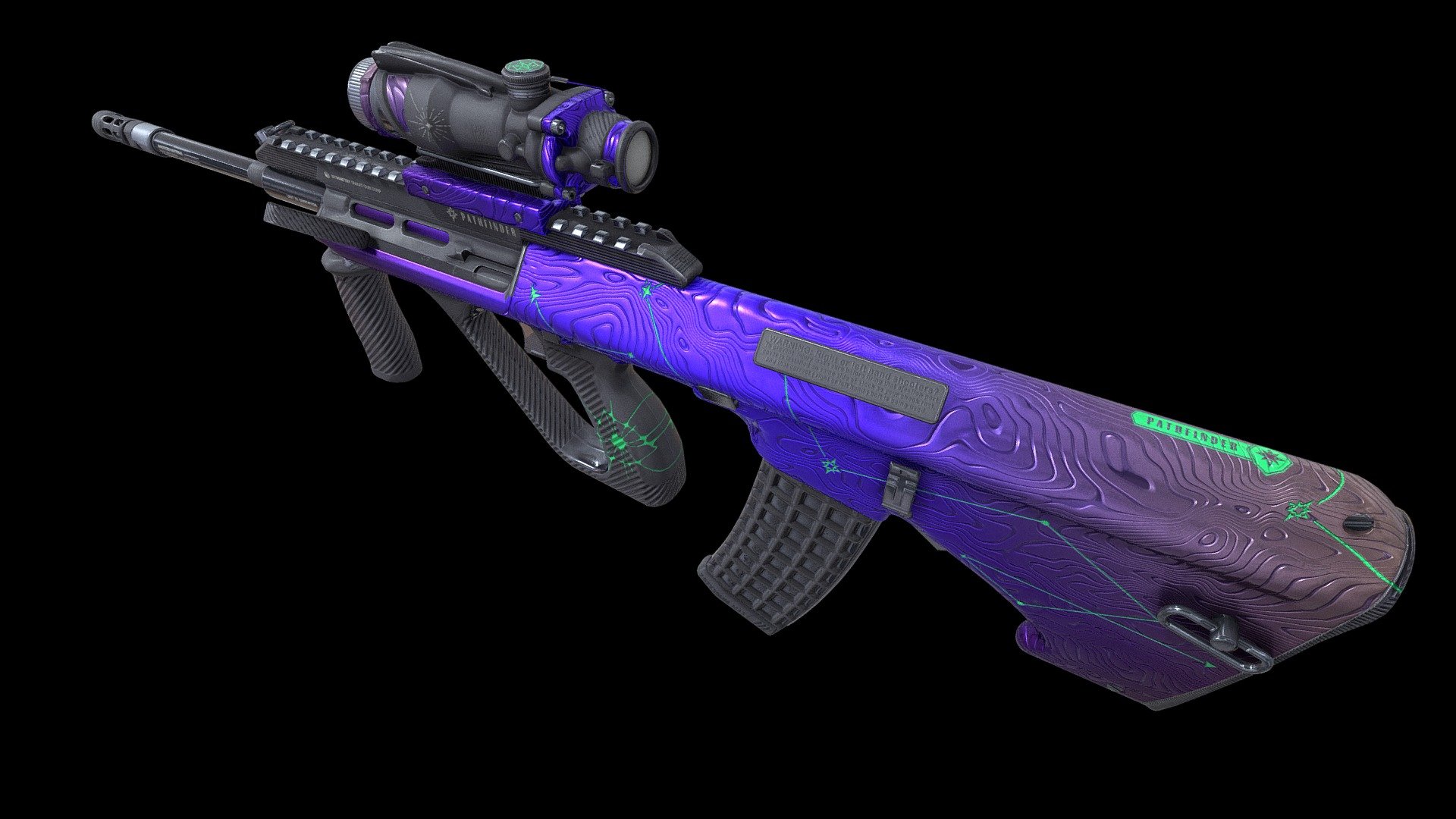 AUG - Pathfinder (CS2) - 3D model by tanapta [90deb65] - Sketchfab