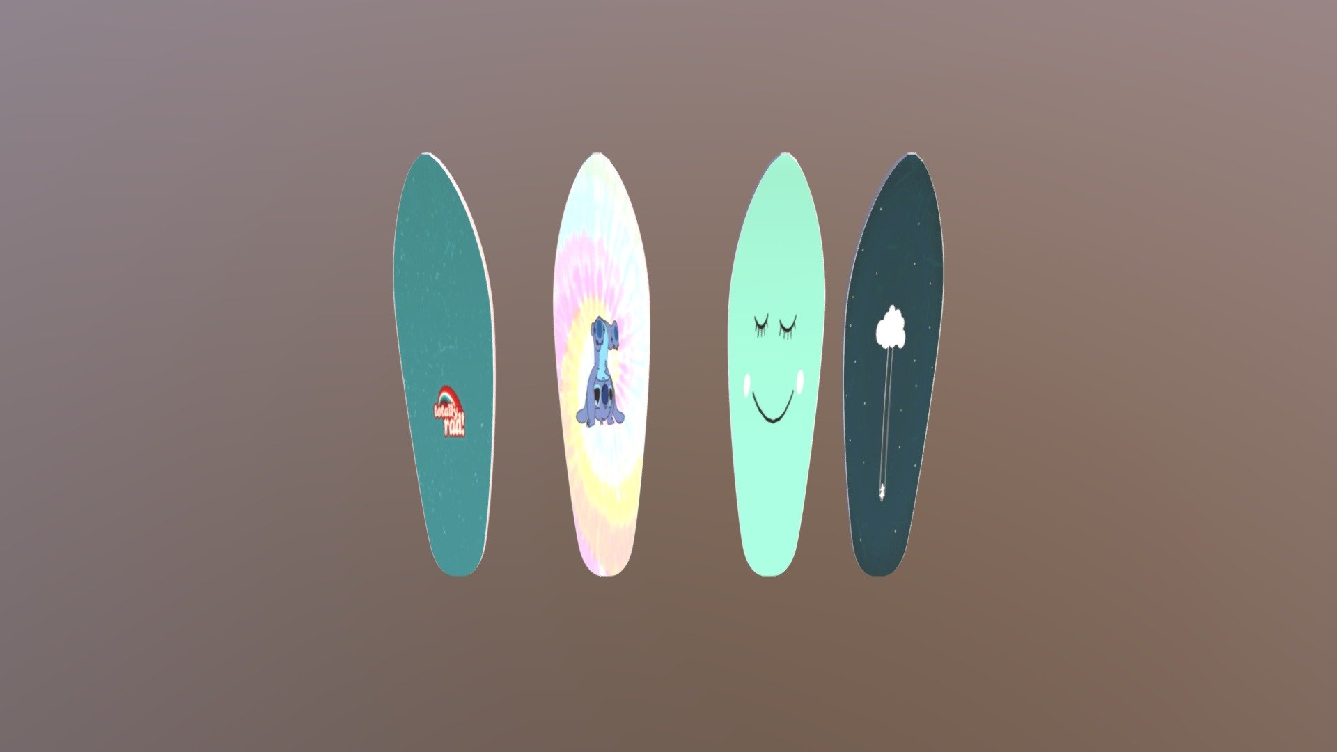 Surf - 3D model by Nellylogren [90dfe44] - Sketchfab