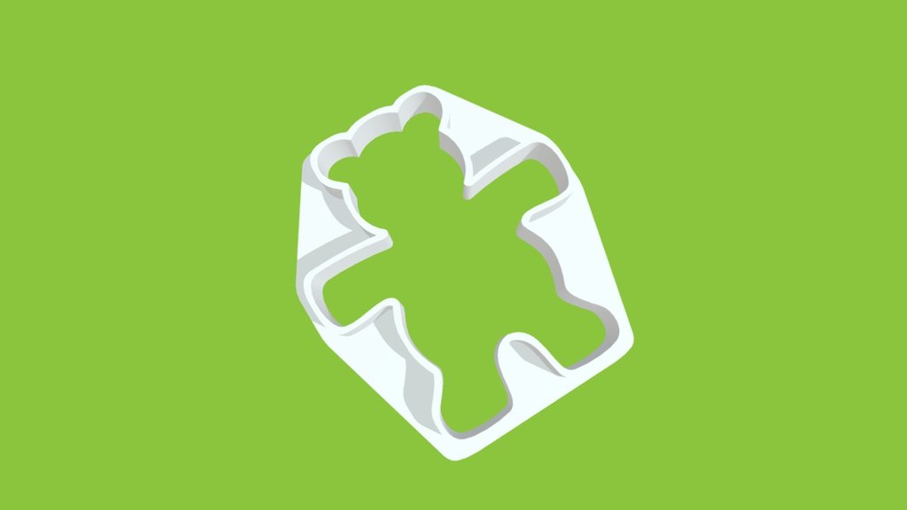 Cookie Cutter Thin - 3D model by iprint3dxyz [90e28a9] - Sketchfab