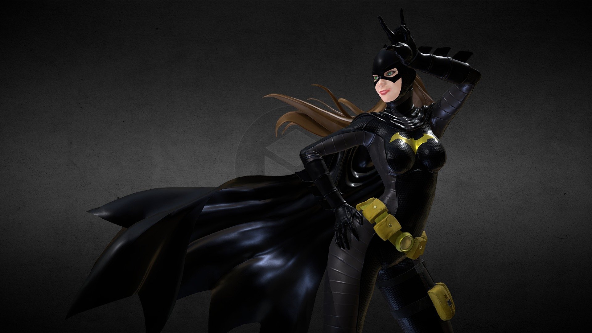 batgirl - 3D model by bllyang [90e4df2] - Sketchfab