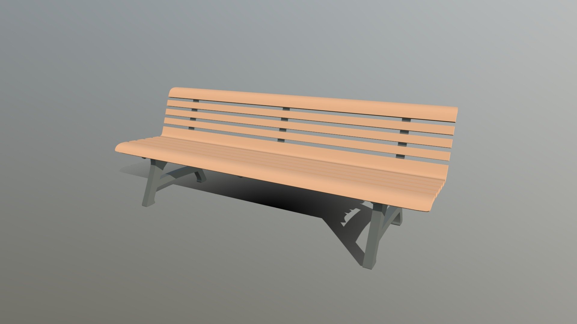 Bench2 - Download Free 3D model by omiyaio [90e76d3] - Sketchfab