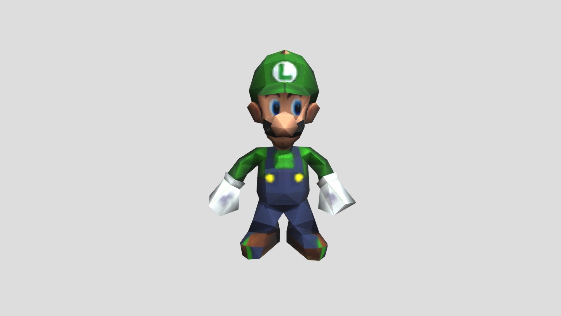 Luigi From SM64DS - Download Free 3D model by brandonwerkheiser22 ...