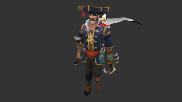 Runescape - Quartermaster Gully - 3D model by Damian Case (@damianc ...