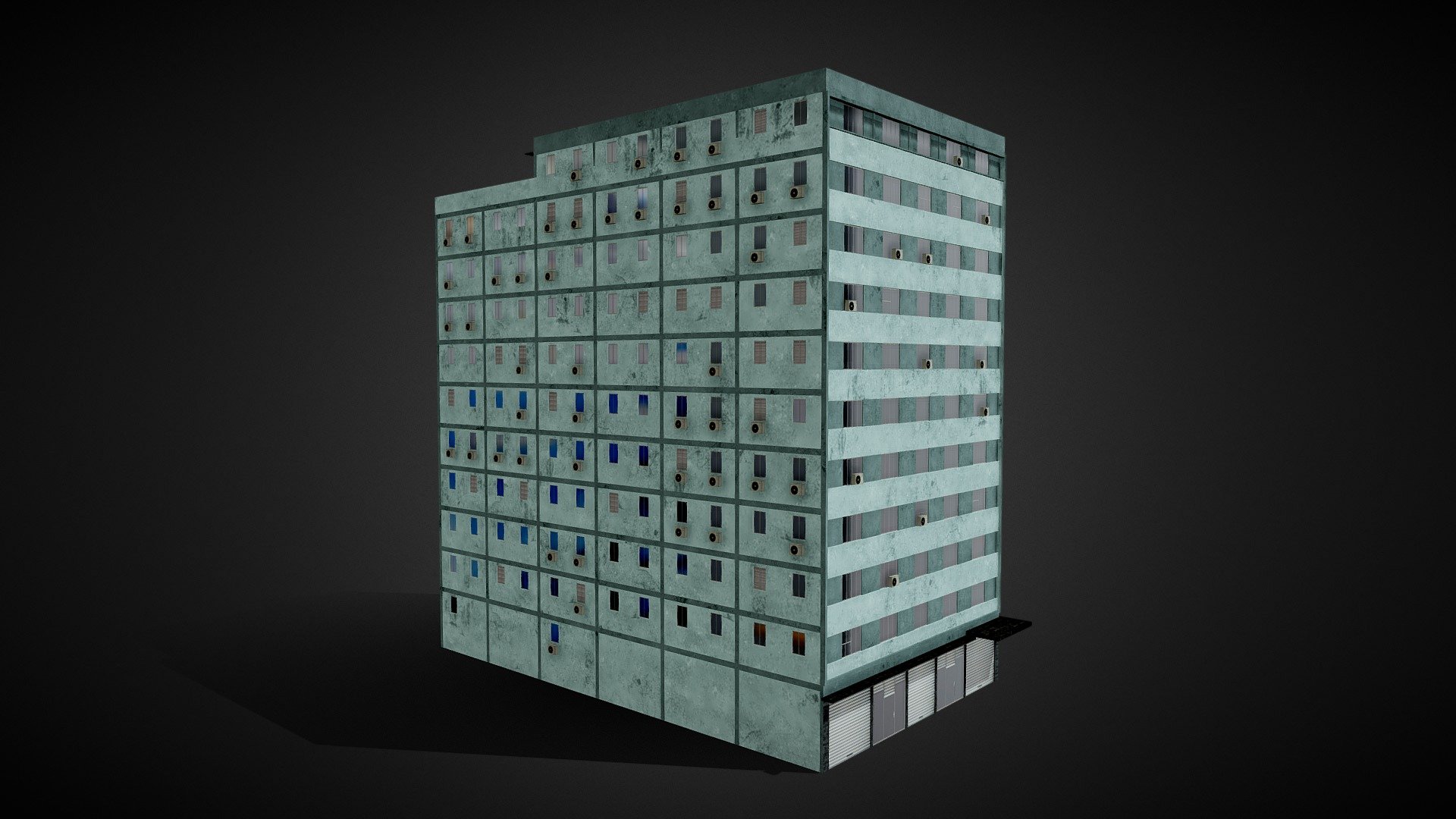 Residential Building of Cuba - 3D model by AhmadWalker [90eaa6e ...