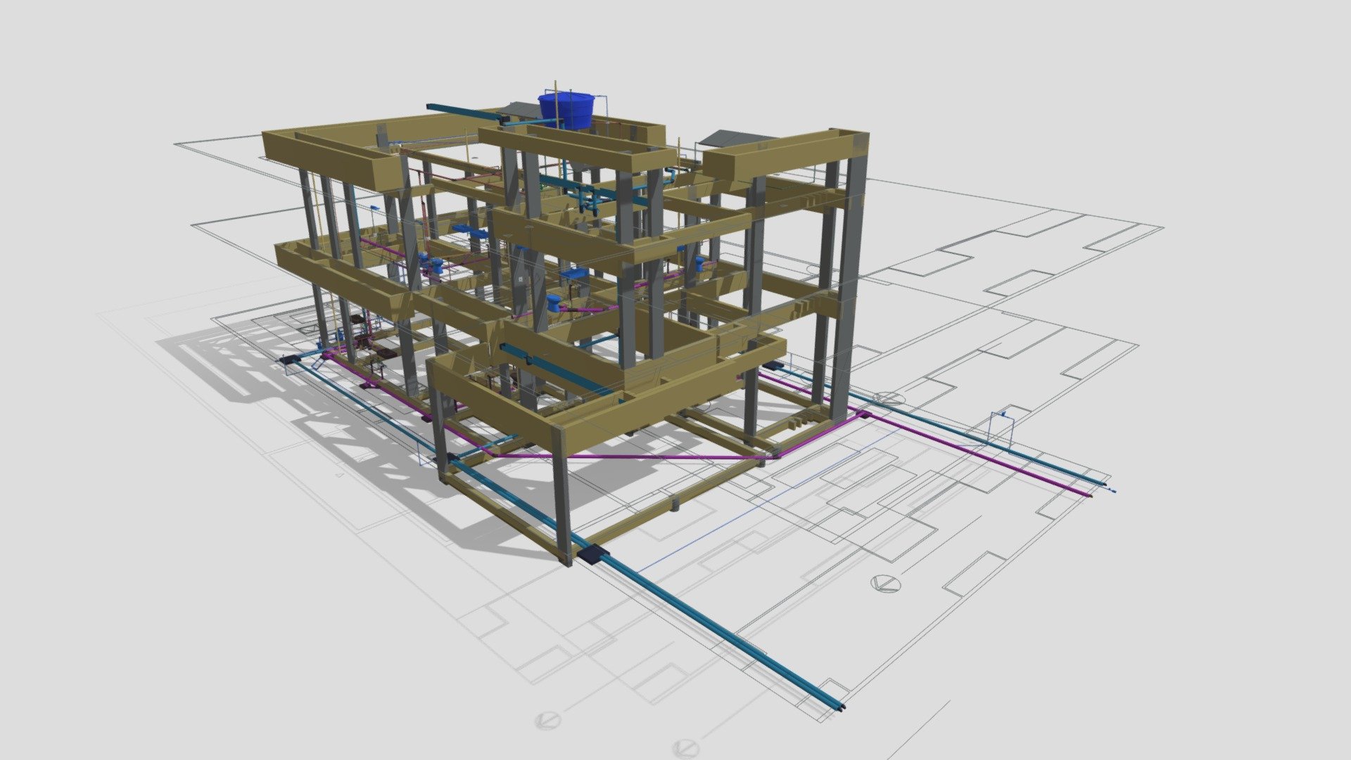 Orlando - Hidro + Estrutura - Download Free 3D model by VMA Engenharia ...