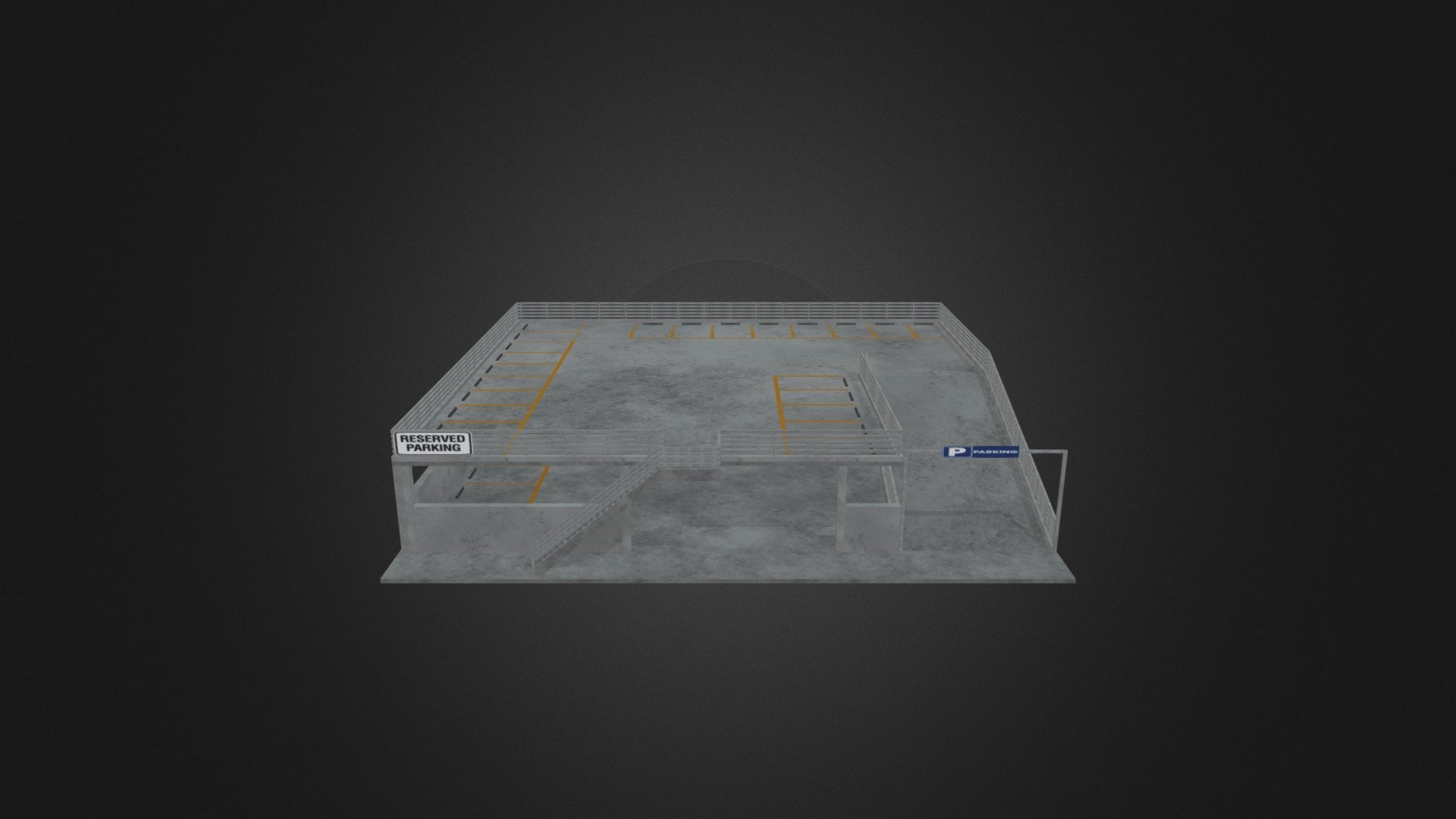 Car Parking Game Ready Assets - Download Free 3D model by Usama Chohan ...