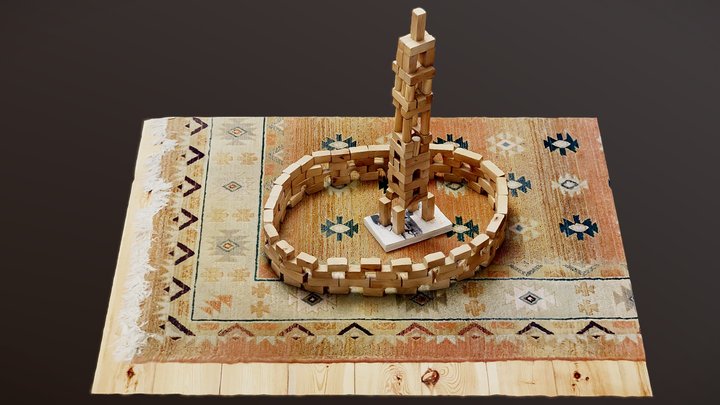 Wooden-blocks 3D models - Sketchfab