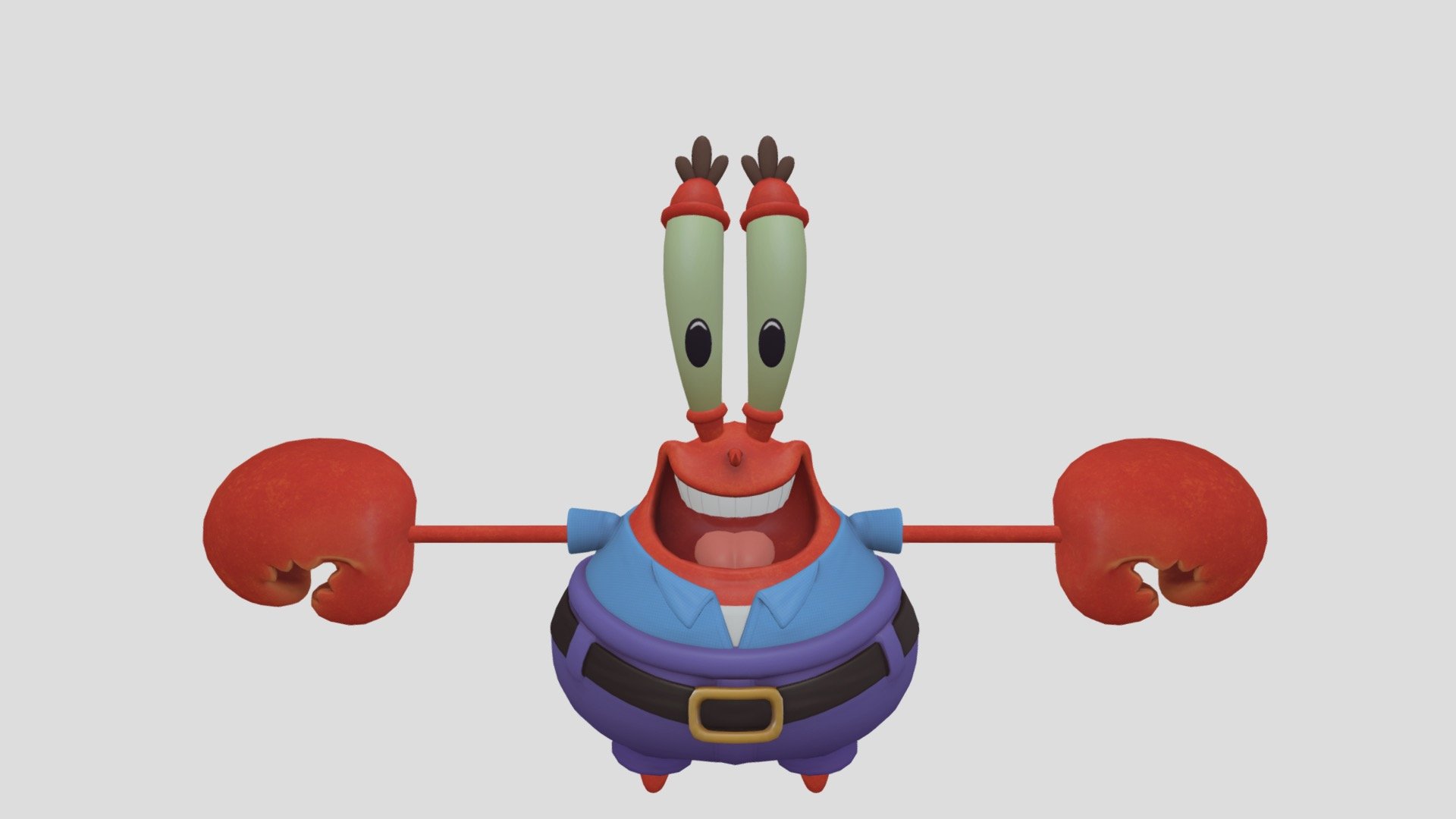 Nasb2 - Mr Krabs - Download Free 3D model by SMF Features Developed ...
