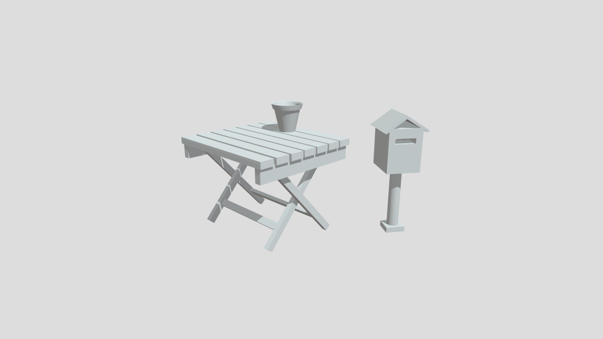ECO HOUSE - 3 Simple props - 3D model by YarneGabriels [90eef2a ...