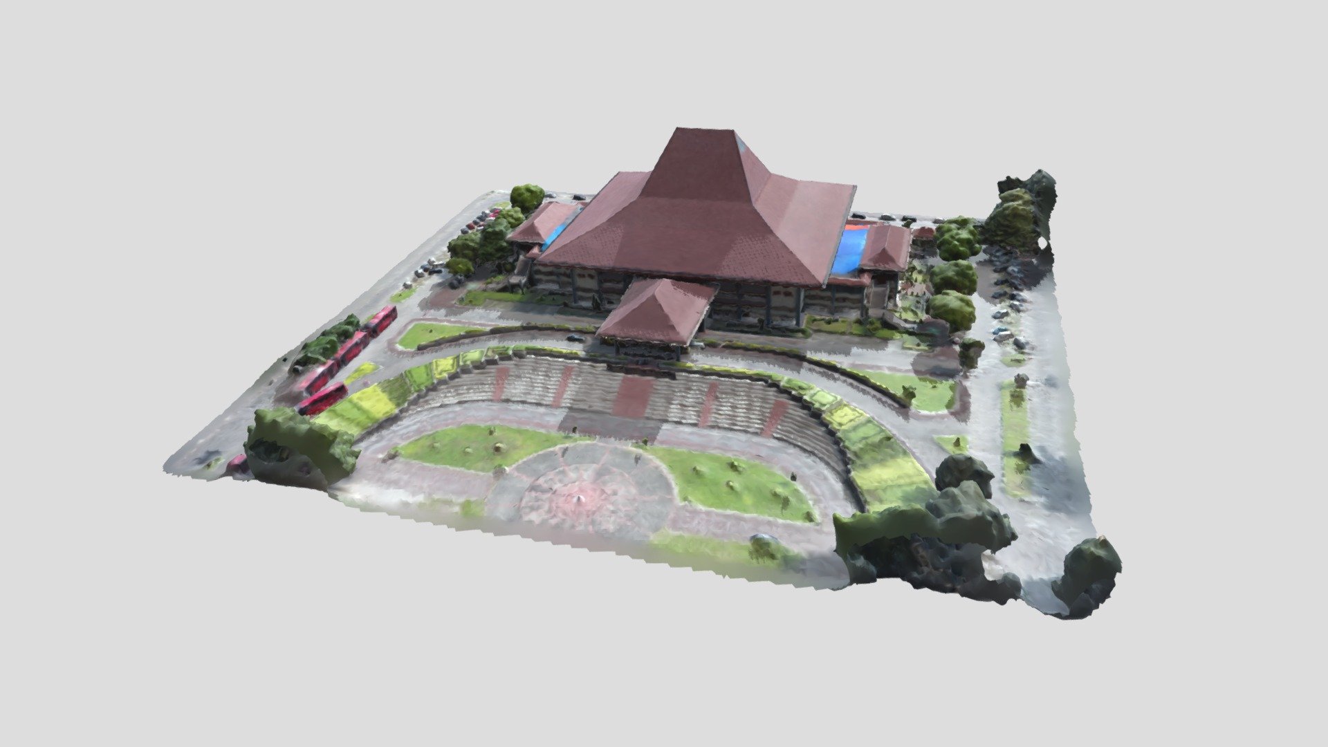 3D Model Grha Sabha Pramana UGM - 3D model by Hasyiyah NM (@HasyiyahNurM) [90ef3fe] - Sketchfab