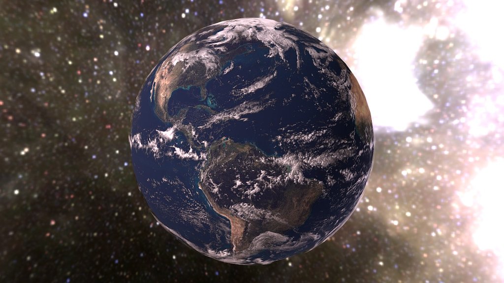 Simple Earth Planet - Download Free 3D model by Wilmer Osario ...