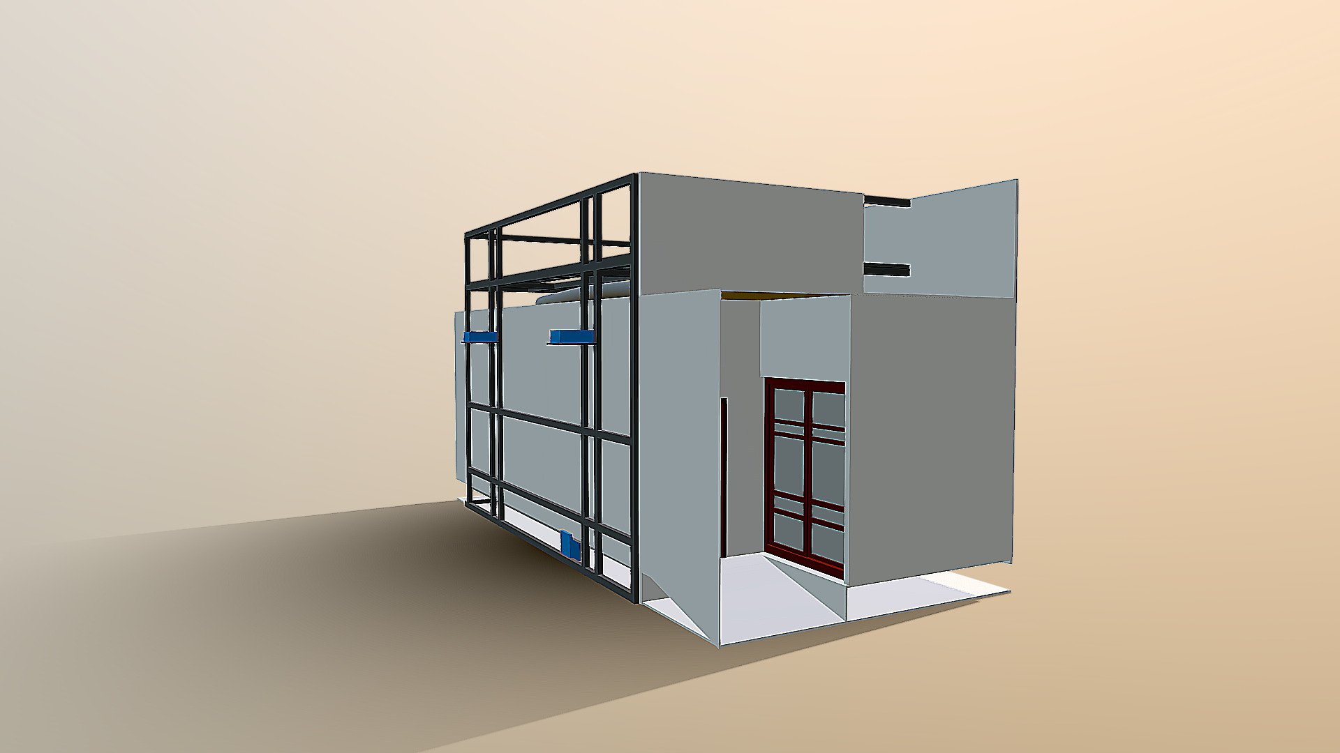 projection room - 3D model by Artist profile (@rajvi1) [90f1538 ...