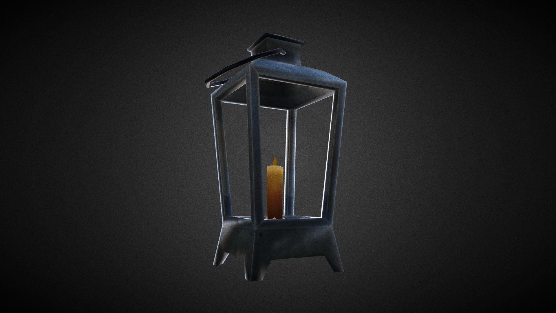 Low Poly Lantern Prop - 3D model by od.low (@lukeodufona) [90f2d2e ...