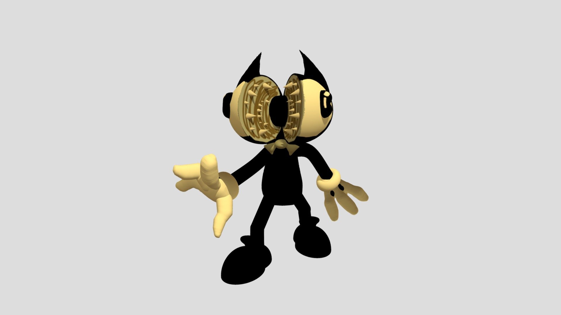 Concept Bendy (monster) - Download Free 3D model by NexusSpeedster ...