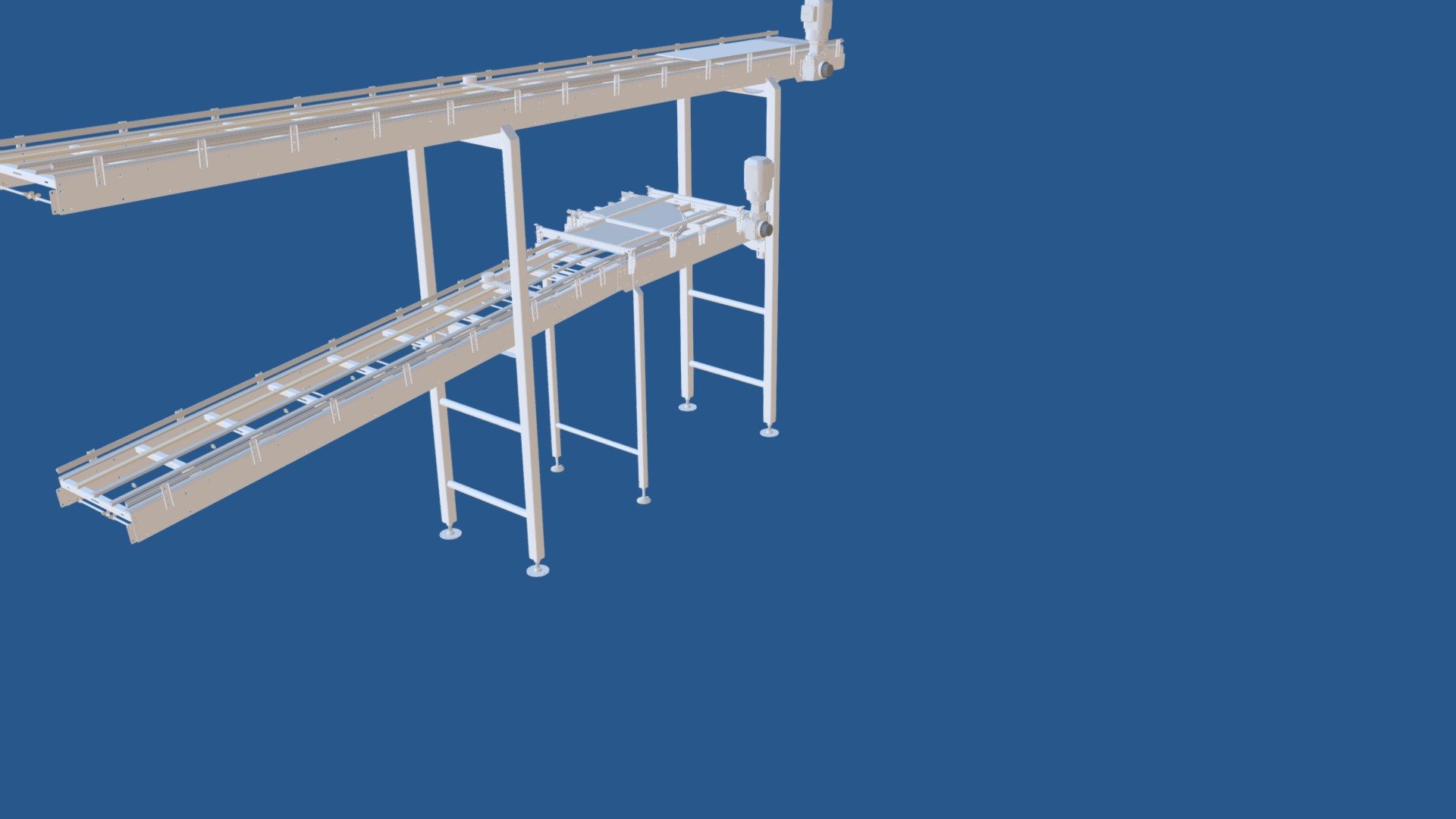 Conveyor Section - 3D model by Matt (@mnalbach) [90f3d2f] - Sketchfab