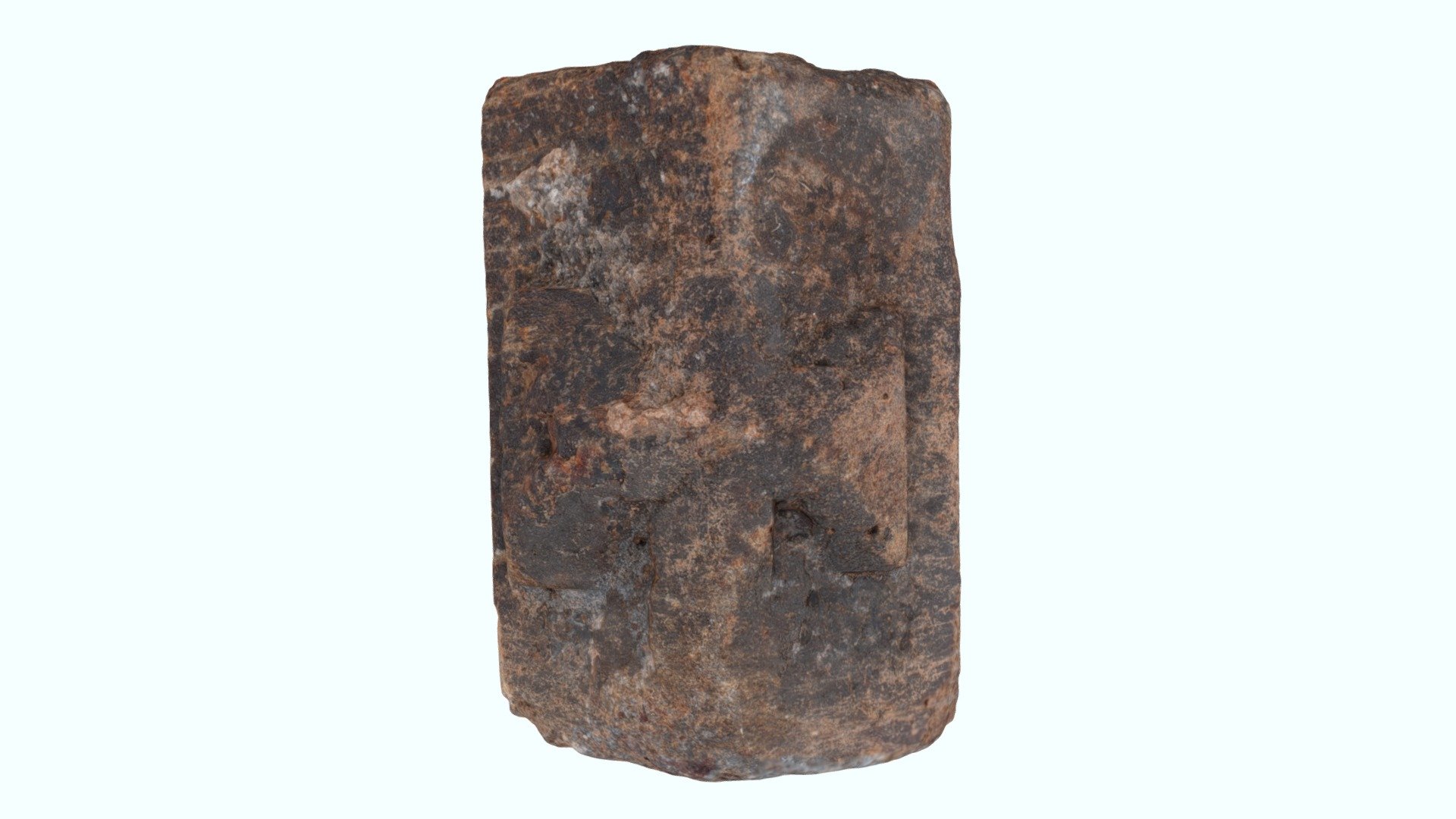 Staurotide avec la macle de la croix grecque - Download Free 3D model ...