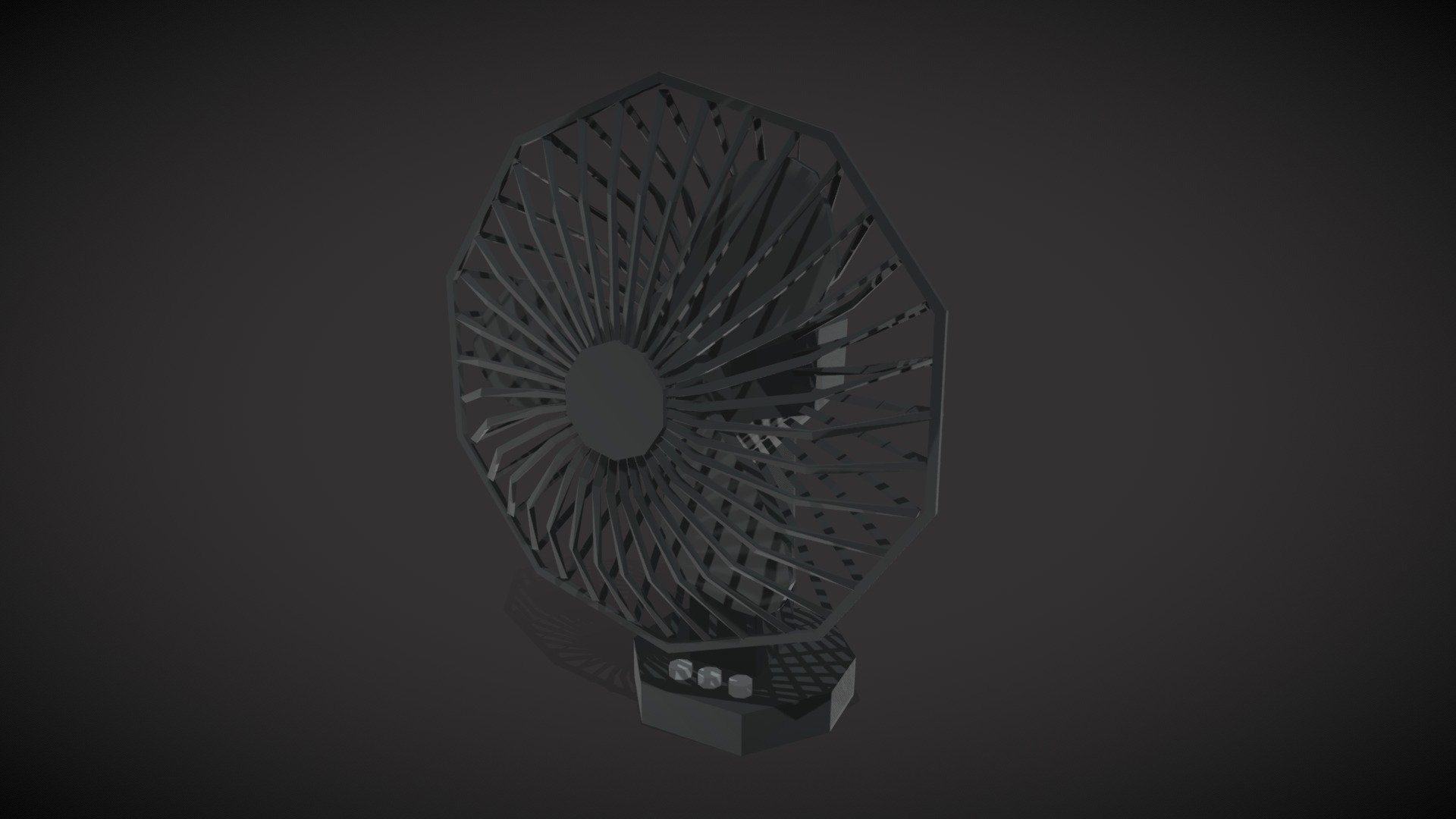 Lowpoly Fan - Buy Royalty Free 3D model by Blumbum Productions ...