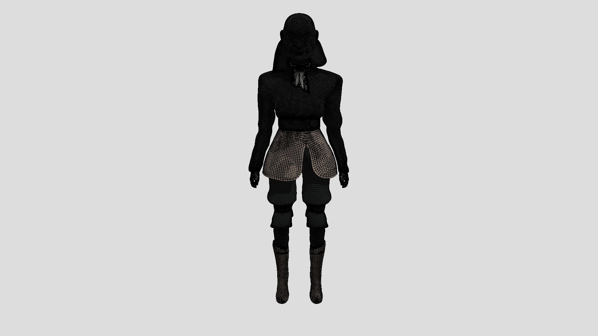 Modelling 2 Final Assignment Granny Model - 3D model by YeeTong ...