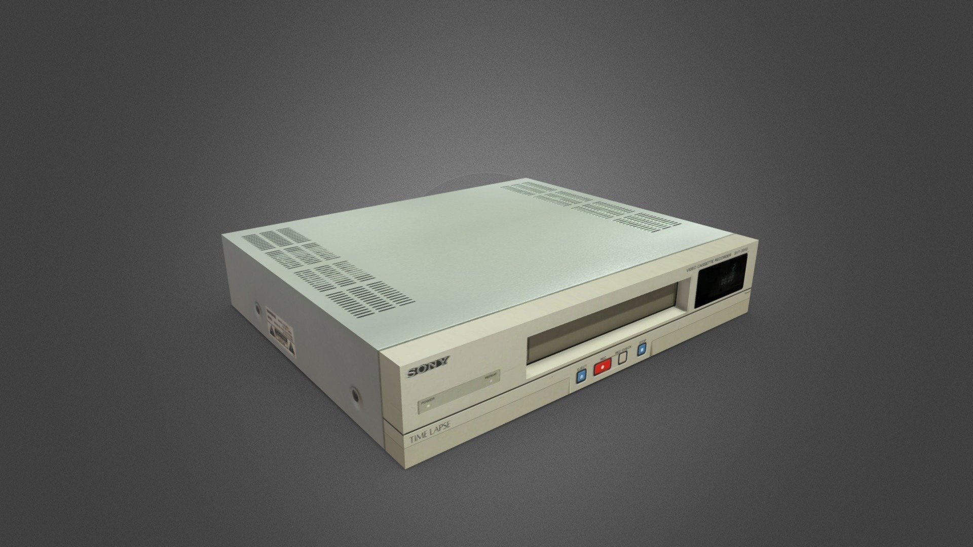 Sony Time Lapse VCR - Download Free 3D model by AquaEquinox (@ohno9119 ...